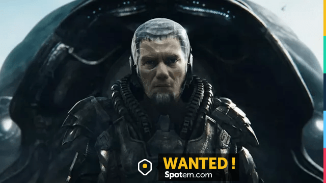Traje usado por el General Zod (Michael Shannon) como se ve en los ...