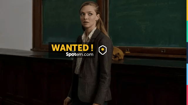 Tweed blazer jacket worn by Rya (Amanda Seyfried) as seen in The ...