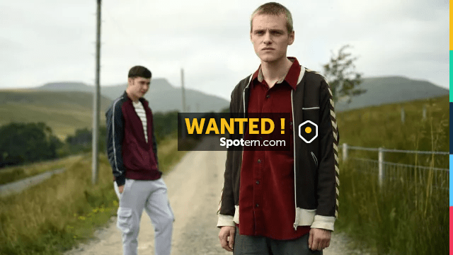 Track jacket worn by Danny (Lewis Gribben) as seen in Somewhere Boy ...