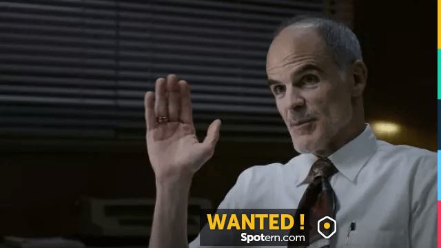 Printed tie worn by Agent Burke (Michael Kelly) as seen in Transformers ...