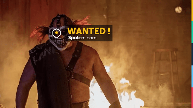 Máscara de payaso usada por Sweet Tooth (Samoa Joe) como se ve en los ...