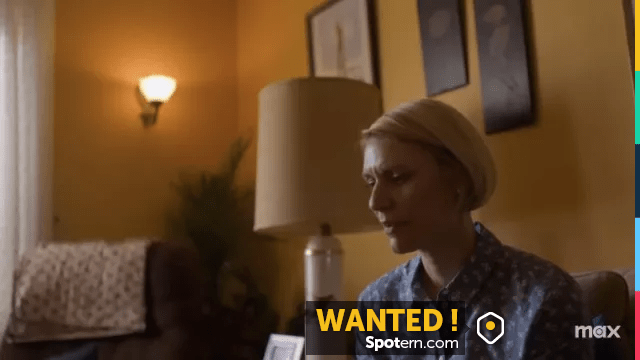 Camisa azul con estampado floral usada por Sam (Claire Danes) como se ...