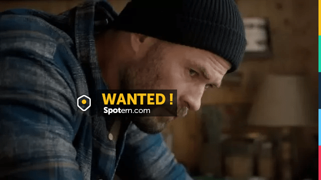 Blue Plaid Flannel Shirt worn by Tyler Rake (Chris Hemsworth) as seen ...