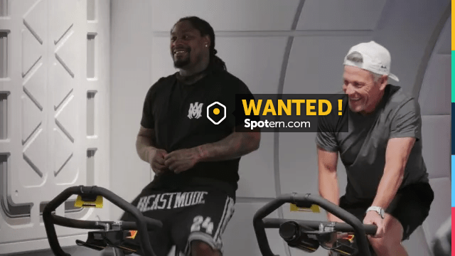 Amiri black tee worn by Marshawn Lynch in Stars on Mars TV show (S01E01 ...