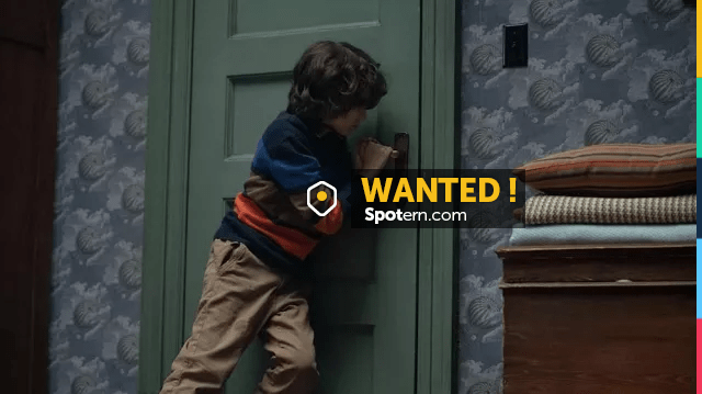 Colorblock sweatshirt worn by Peter (Woody Norman) as seen in Cobweb ...