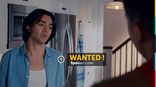 Blue Shirt worn by Marco Mejia (Ben J. Pierce) as seen in Glamorous ...
