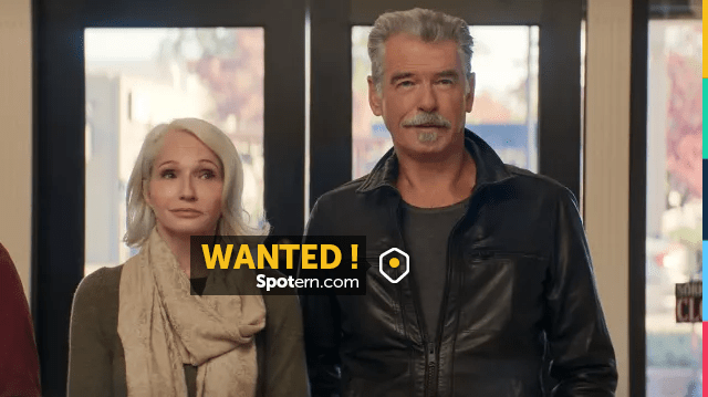 Leather jacket worn by Billy McDermott (Pierce Brosnan) as seen in The Out-Laws movie outfits ...