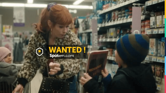 The printed sheep jacket worn by Morgane Alvaro (Audrey Fleurot) in the ...