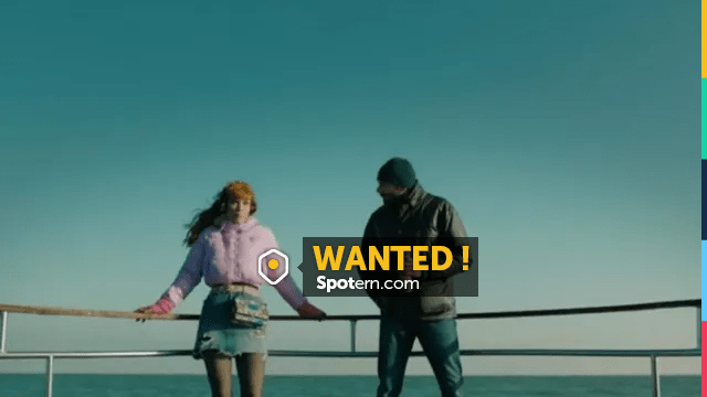 The pink down jacket worn by Morgane Alvaro (Audrey Fleurot) in the HPI series: High ...