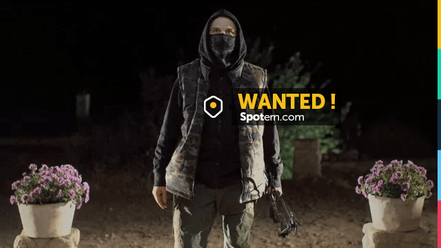 Camo vest worn by Perry (Travis Hammer) as seen in Fear the Night movie ...