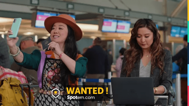 Printed dress worn by Lolo (Sherry Cola) as seen in Joy Ride | Spotern