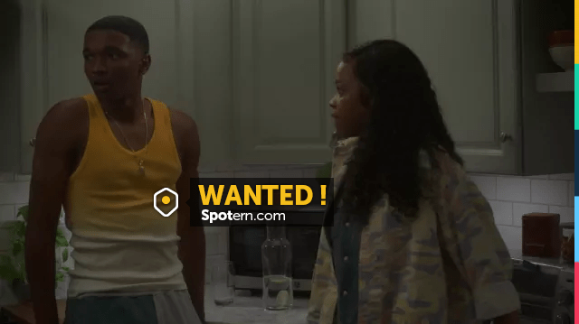 Yellow White Ombre Tank Top worn by Jace Carson (Isaiah R. Hill) in ...