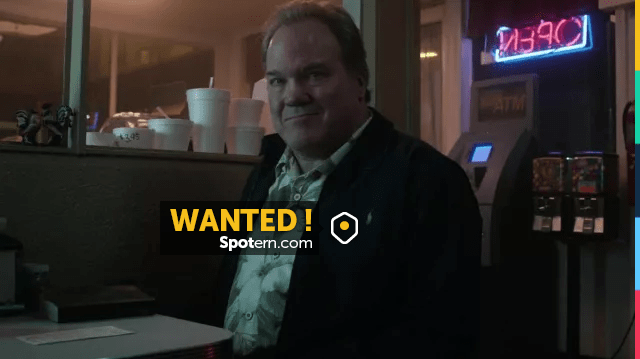 Ralph Lauren black jacket worn by Ross Tacker (Ron Clinton Smith) as ...