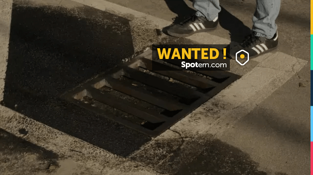 Adidas sneakers in black worn by Ace Spade (Alexander Ludwig) as seen ...
