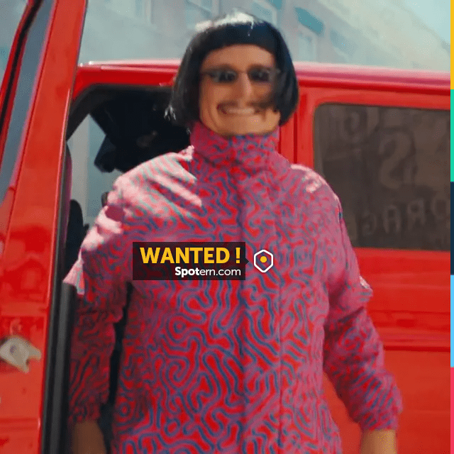 Printed Down jacket worn by Oliver Tree on his Instagram account ...