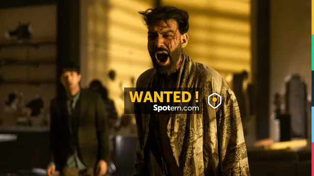 Printed kimono robe worn by Napoleon Usher (Rahul Kohli) as seen in The ...