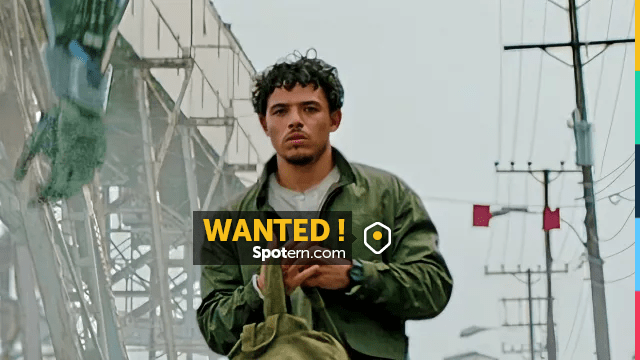 Green Jacket worn by Noah Diaz (Anthony Ramos) as seen in Transformers ...