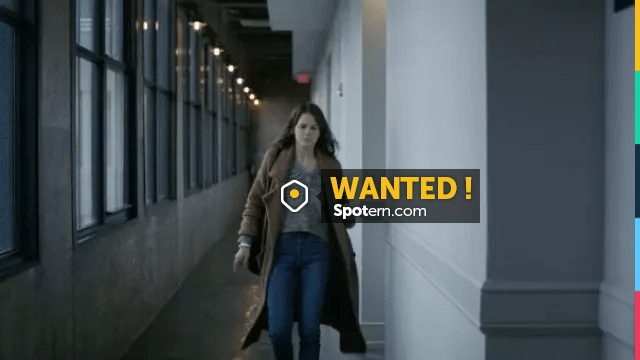 Brown drapey lapel cardigan with pockets, no buttons of Rose Cotter ...