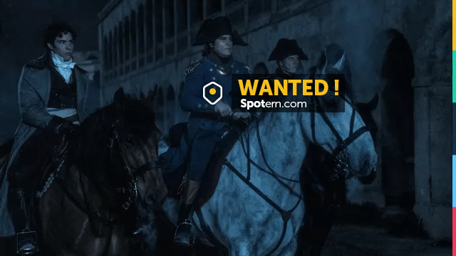 Navy blue uniform worn by Napoleon Bonaparte (Joaquin Phoenix) as seen ...