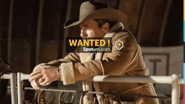 Shearling Coat jacket worn by Roy Tillman (Jon Hamm) as seen in Fargo ...