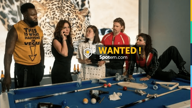 Printed Dress Tee in white worn by Maya Choi (Kimi Rutledge) as seen in ...