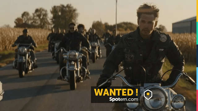 Motorcycles from The Bikeriders: Benny (Austin Butler) is driving a ...