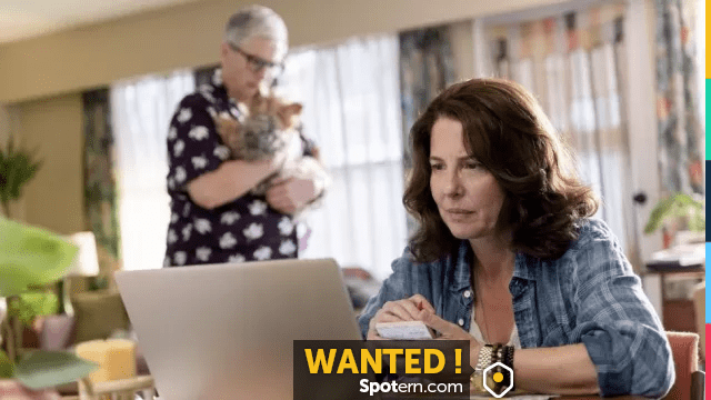 Gold watch worn by Teddi Bruin (Robin Weigert) as seen in Tracker ...