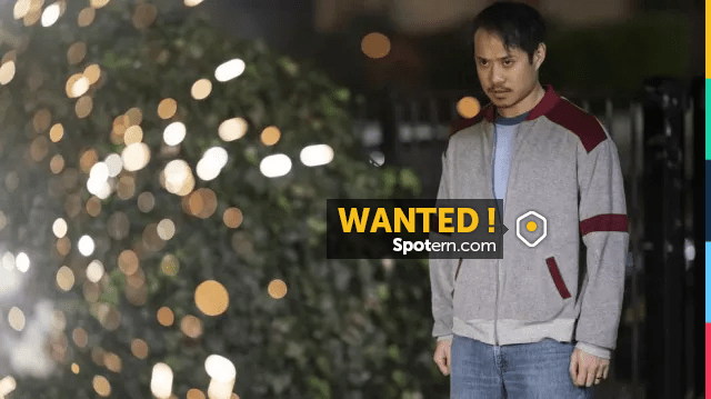Grey zip sweater worn by Bon (Fred Nguyen) as seen in The Sympathizer ...
