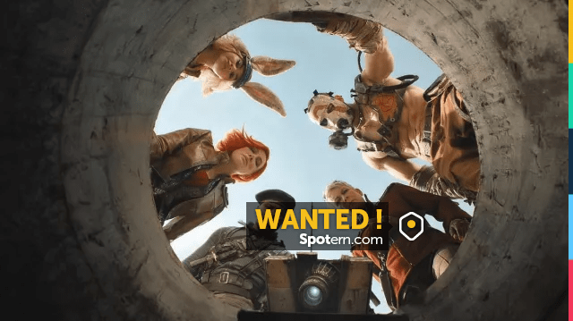 Red jacket worn by Tannis (Jamie Lee Curtis) as seen in Borderlands ...