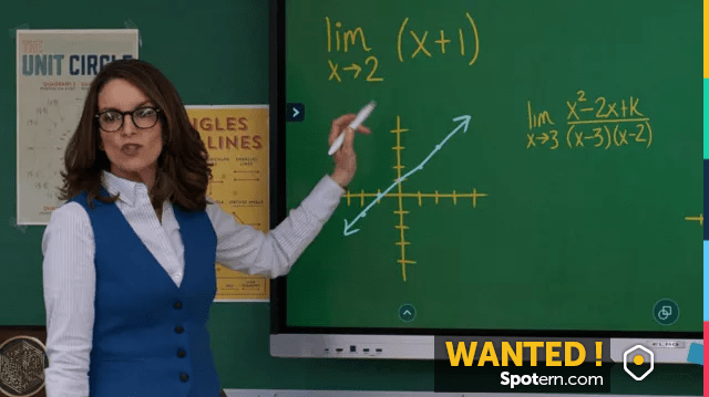 ELMO Interactive Display Board used by Ms. Norbury (Tina Fey) as seen ...