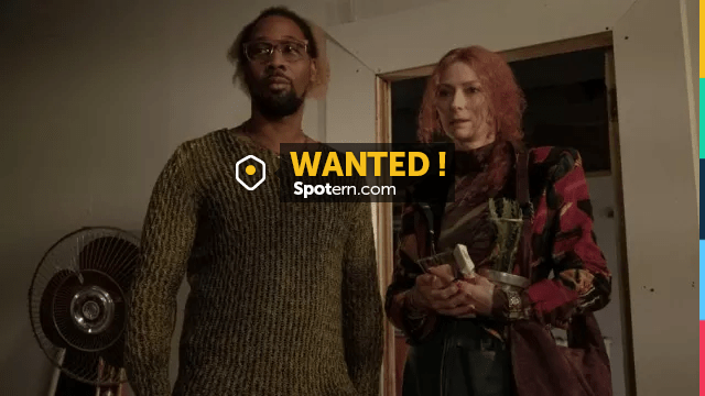 Green sweater worn by Bobby (RZA) as seen in Problemista movie | Spotern