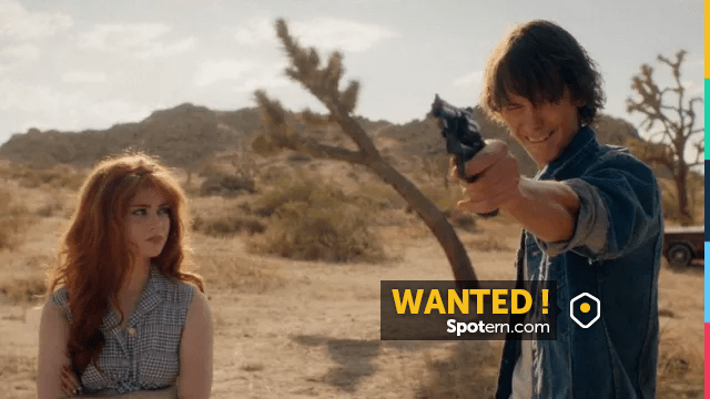 Denim shirt worn by Miles (Ryan Masson) as seen in The Last Stop in ...