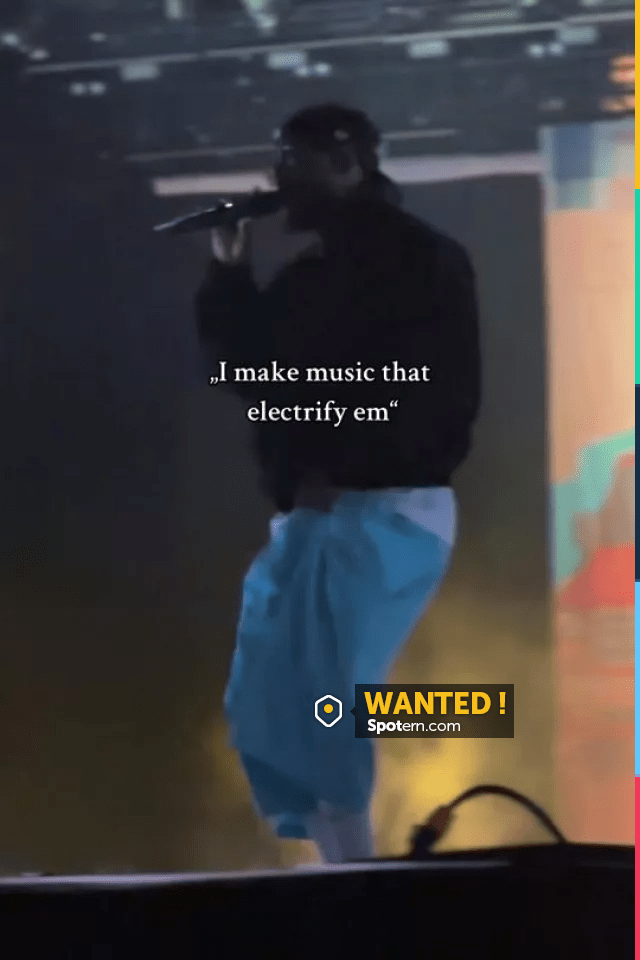 Kendrick Lamar: le short porté en concert par le rappeur dans un ...