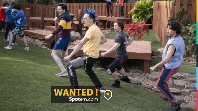 Cobra Kai TV Series Outfits: Jacob Bertrand is wearing Sneakers to play ...