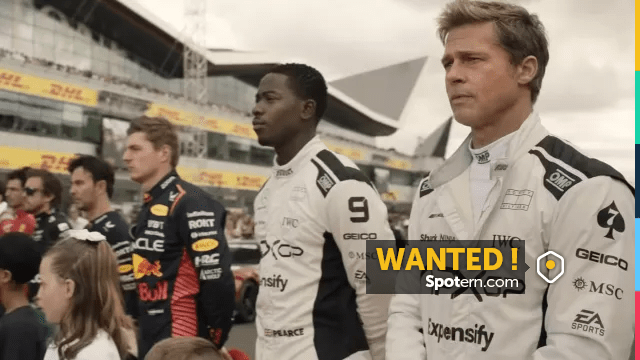 F1 Movie Outfits: Brad Pitt is wearing APX GP Racing Driver Jumpsuit to ...