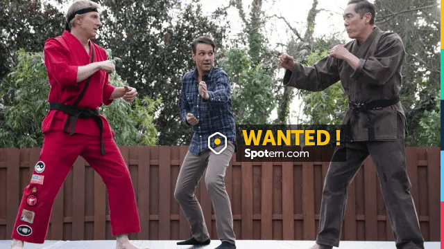 Cobra Kai Outfits: Daniel LaRusso (Ralph Macchio) wears Blue Plaid ...