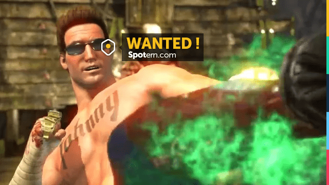 The sunglasses Johnny Cage wears in gamevideo Mortal Kombat X | Spotern