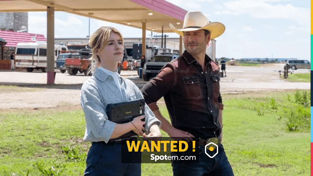 Get the looks of Twisters movie: Glen Powell) is wearing Belt Buckle to ...