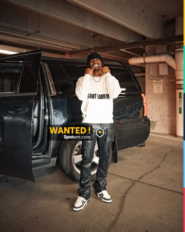 Duke Dennis is wearing Leather Trousers on his Instagram account ...