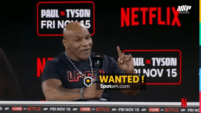 Mike Tyson was wearing Pearl necklace and bracelet set for the Jake ...