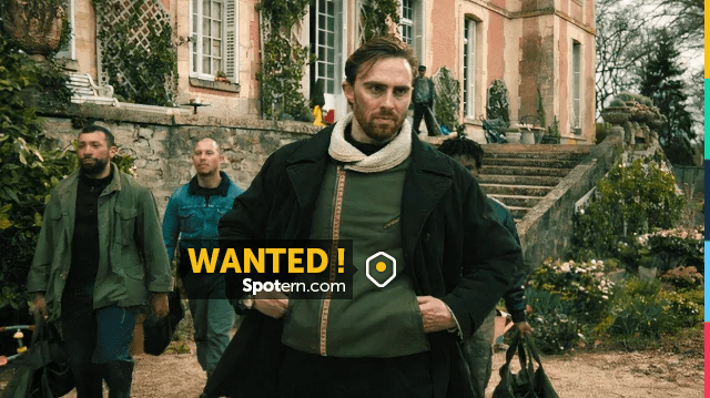 Green jacket with sherpa lining worn by young Frank Harkness (Jack ...