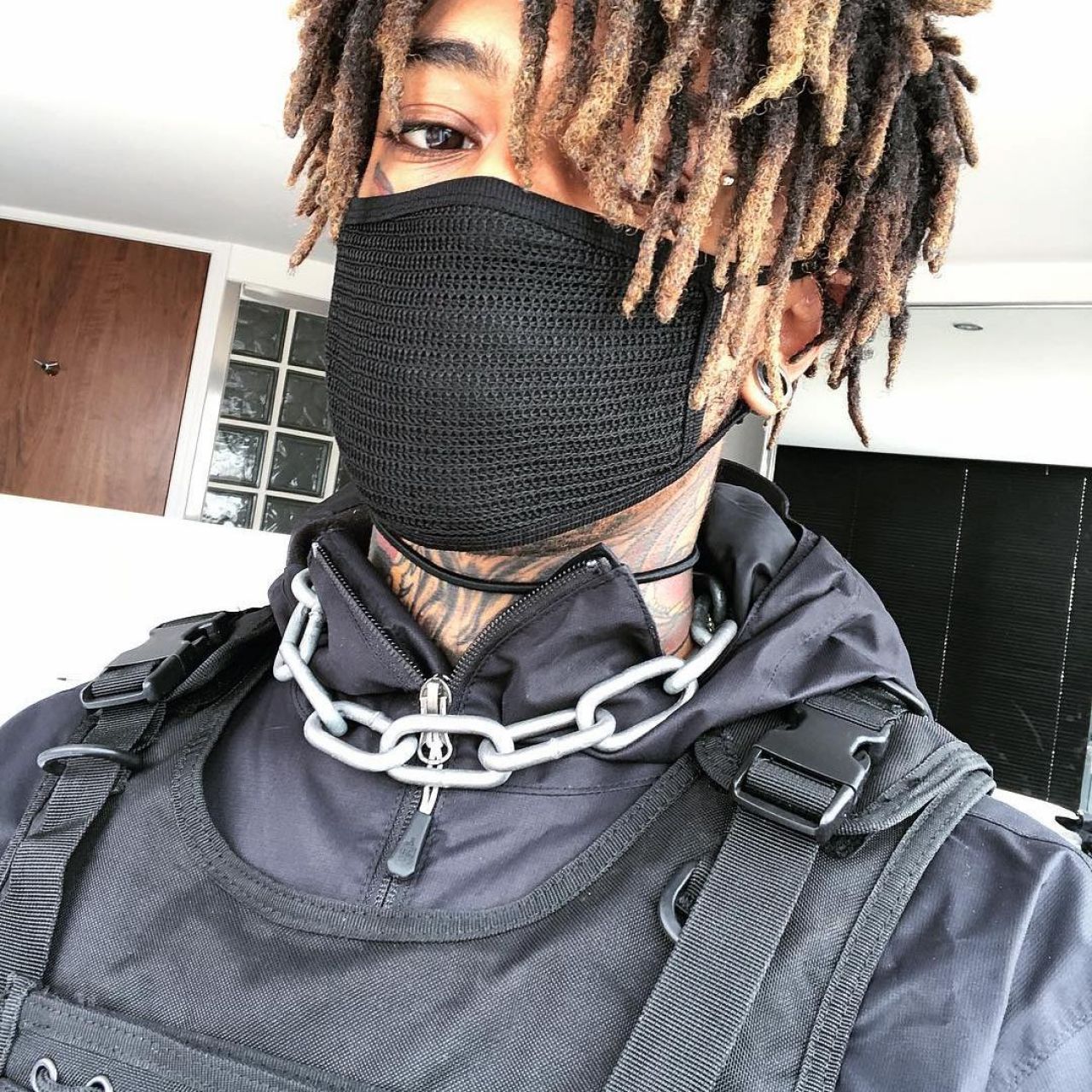 Zip Jacket worn by Scarlxrd on his Instagram account | Spotern
