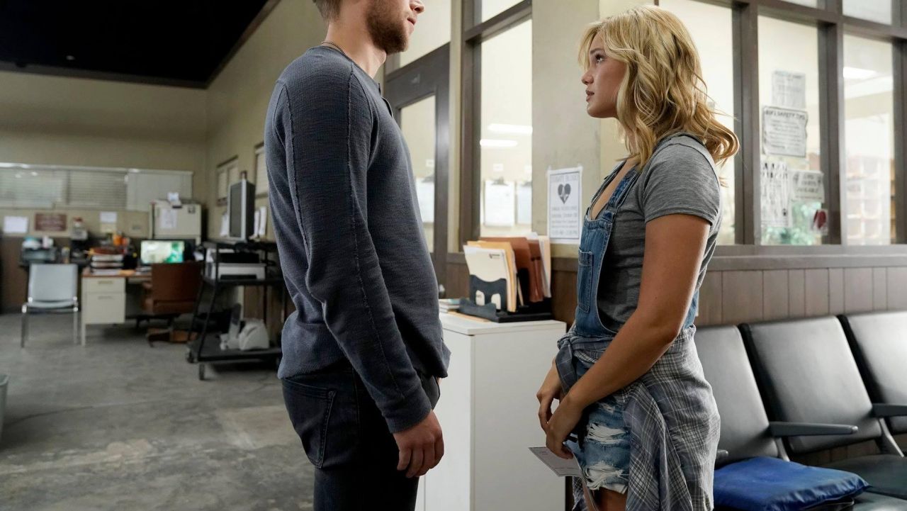 Denim Overalls worn by Tandy Bowen aka Dagger (Olivia Holt) as seen in ...