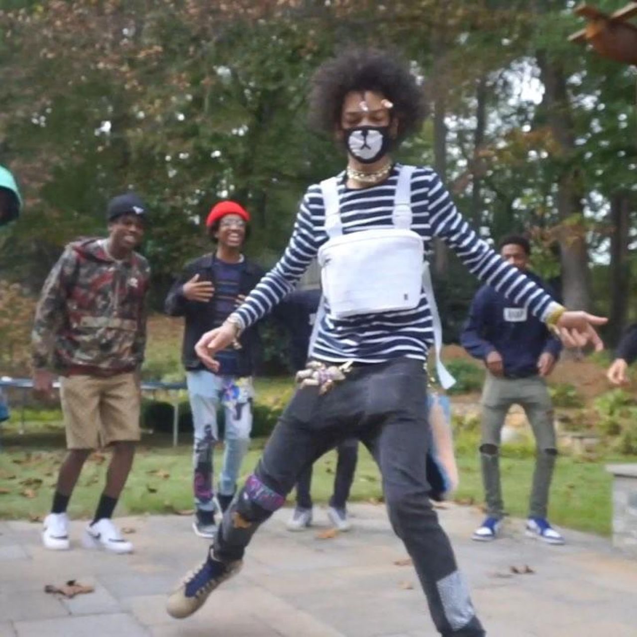 The shoes worn by Mateo Bowles aka Teo on his account Instagram ...