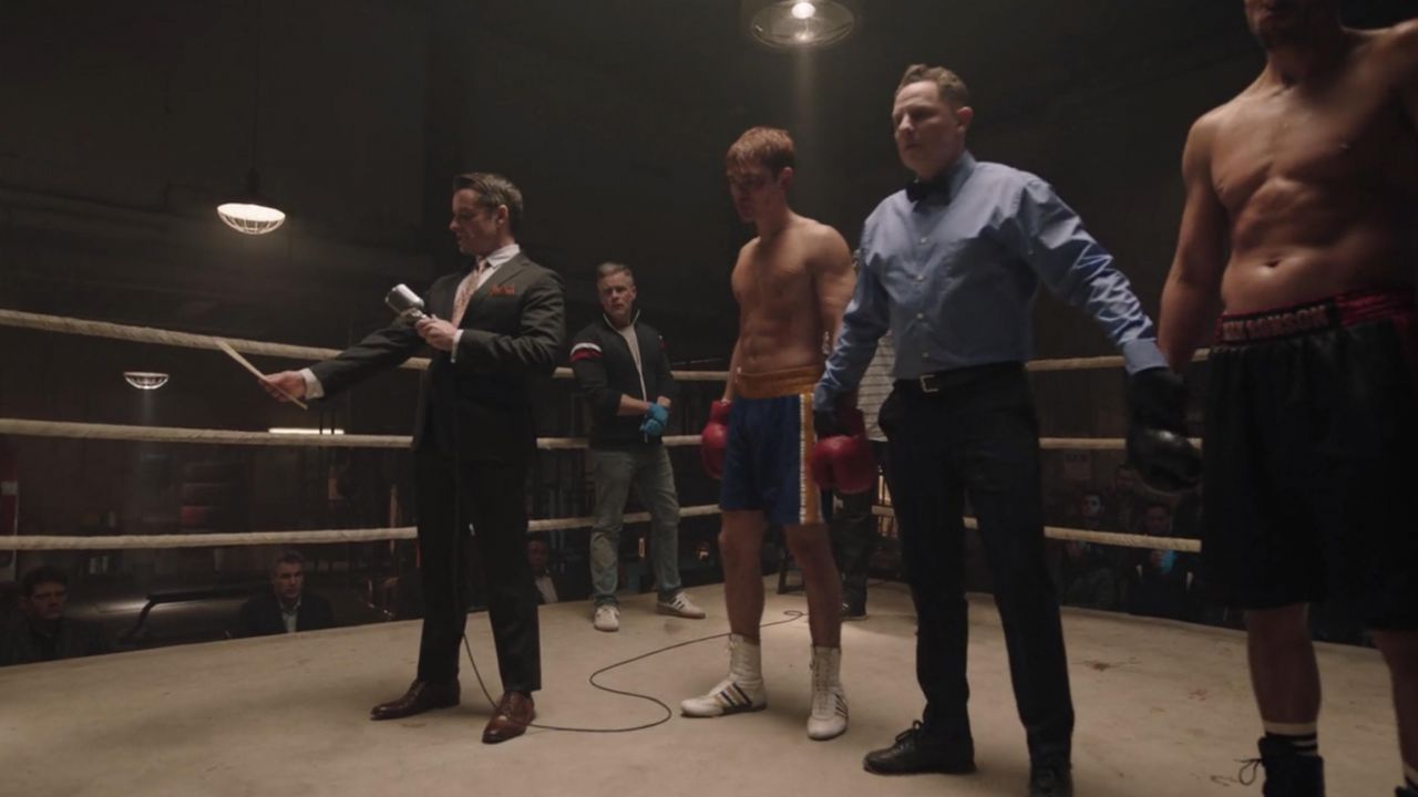 The boxing shoes worn by Archie Andrews, K. J. Apa) in Riverdale S03E13 ...