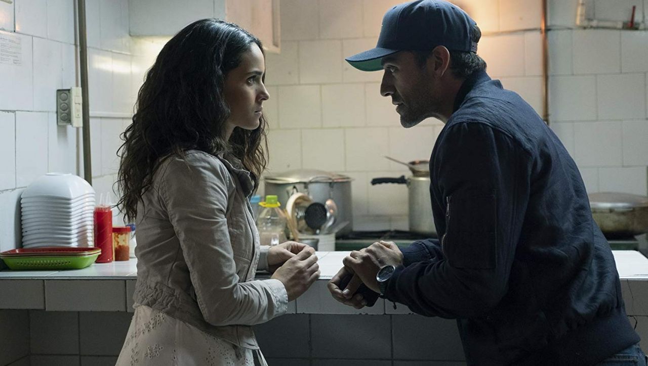 Bomber jacket worn by Santiago 'Pope' Garcia (Oscar Isaac) as seen in ...