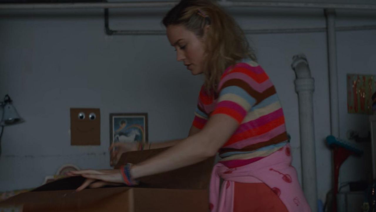 Pink Cherry Sweater / Jumper worn by Kit (Brie Larson) in Unicorn Store ...