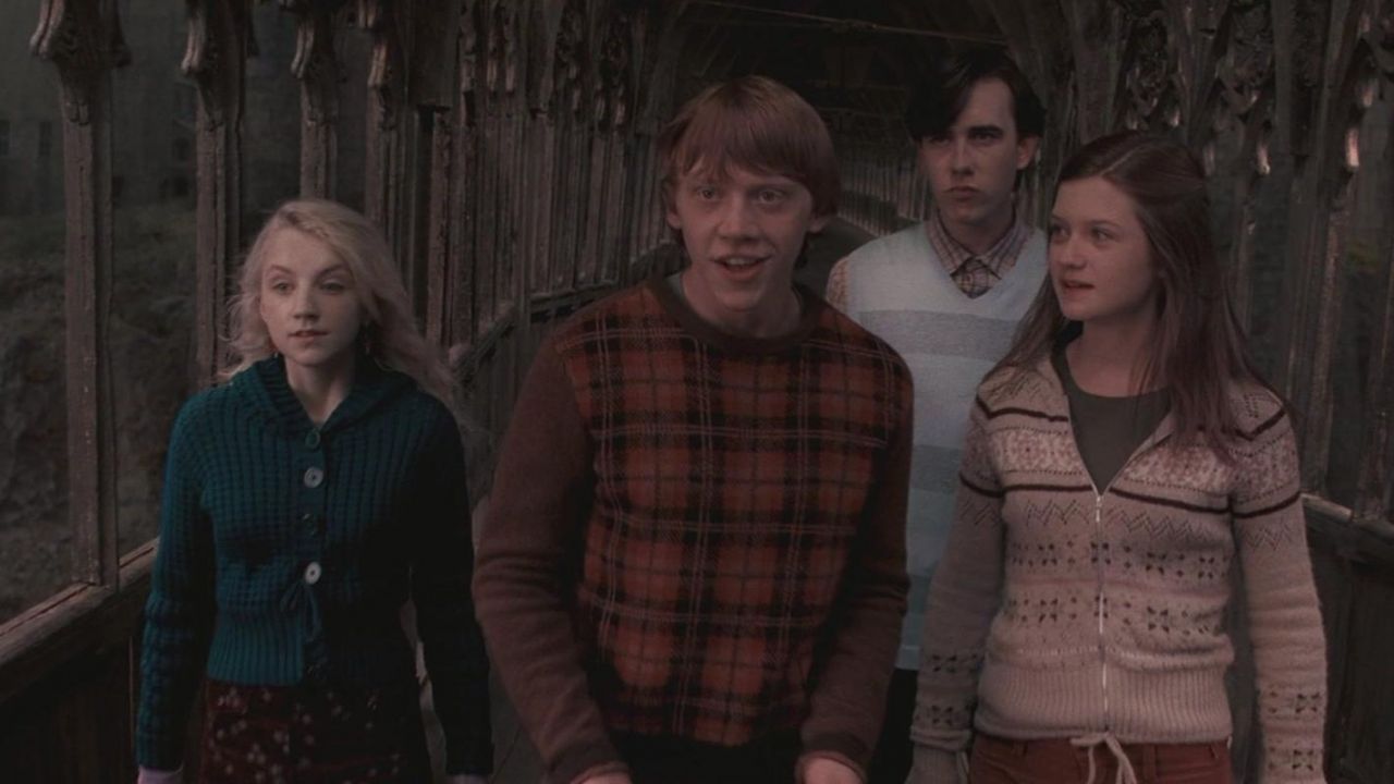 Plaid sweater worn by Ron Weasley (Rupert Grint) as seen in Harry Pot ...