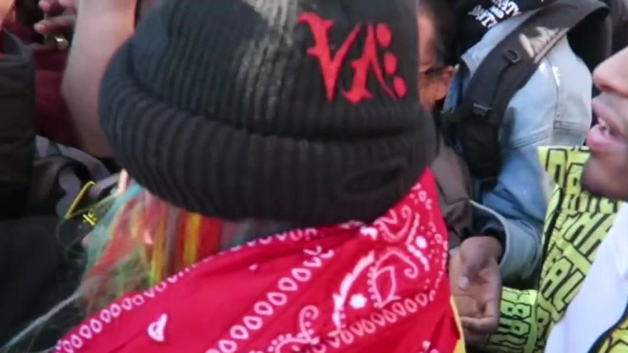 Ski mask worn by 6ix9ine as seen in Teka$hi69 arrested during "BILLY ...