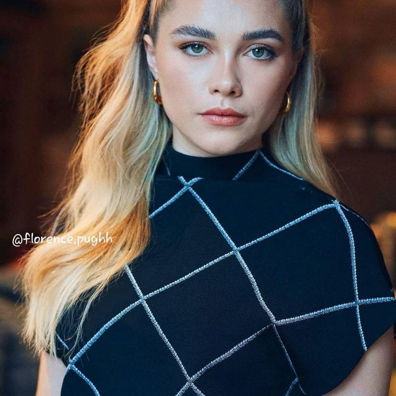 Sweater worn by Florence Pugh on her Instagram account @florence.pughh ...